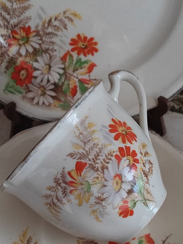 Trio Vintage Porcelana Inglesa Alfred Meakin de segunda mano por 18 EUR ...