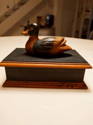 scatola portagioie in legno 