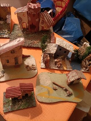 set casette per presepe fatte a mano