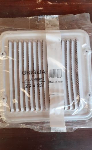 Griglia alluminio 23x23
