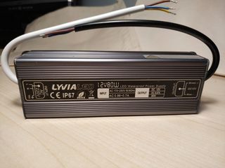 alimentatore stabilizzato led 80w IP67