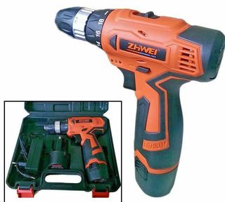 ZW-LCD12V TRAPANO AVVITATORE A BATTERIA 10MM 12V
