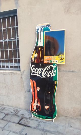 Cartel de coca cola antiguo clásico pizarra 1970 de segunda mano por ... Cartel de coca cola antiguo clásico pizarra 1970 de segunda mano por ...