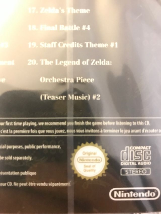 The Legend Of Zelda Twilight Princess Hd Sound Sel De Segunda Mano Por