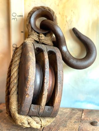 Grande bozzello stroppato nautico