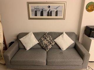 divano grey melange 3 places [poltronesofà]