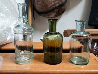 boccette in vetro antiche 