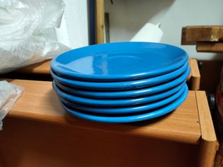 set di piatti da tazzina