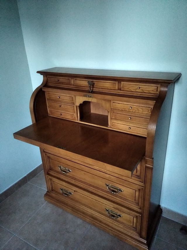 MUEBLE BURÓ ESCRITORIO y Secreter. de segunda mano por 780 EUR en ...