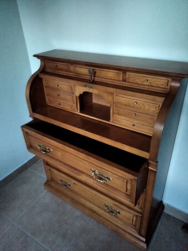MUEBLE BURÓ ESCRITORIO y Secreter. de segunda mano por 780 EUR en ...
