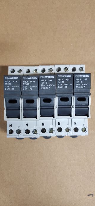 5 portafusibili Italweber 