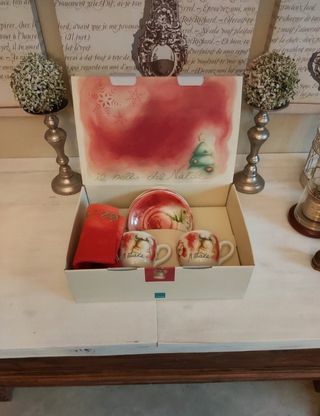 Thun Set 2 Tazze da Colazione di Natale 