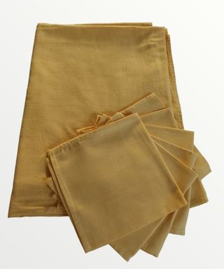 Elegante tovaglia 6 posti 100% cotone lavorazione 