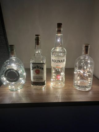 Lampada Abat-Jour Bottiglia 