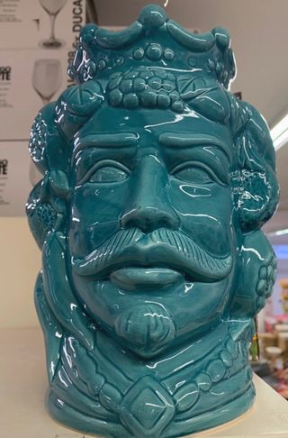 Testa di Moro verde cm 26