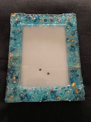 Cornice da tavolo in vetro di Murano