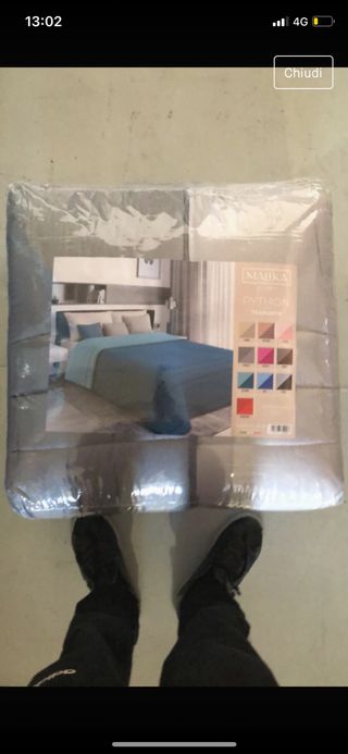 Coperta invernale Malika home double-face 