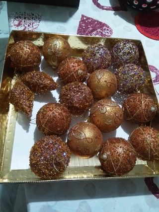 sfere decorative Natale 17 pz