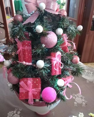 Albero elegant /Centrotavola 🎄😍❤️🎀
