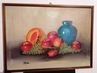 dipinto olio su tela 