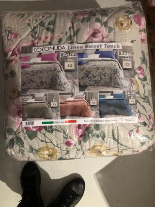 Coperta invernale a fiori