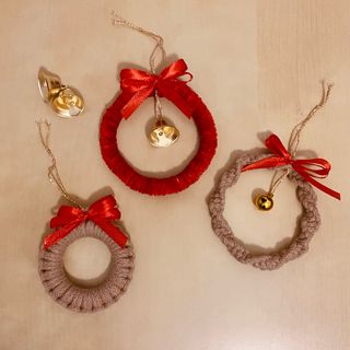 Set decorazioni Natalizie fatte a mano