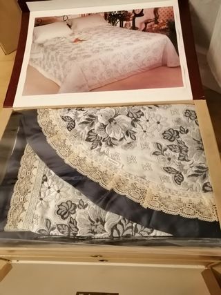 set completo letto matrimoniale lenzuola e coprile