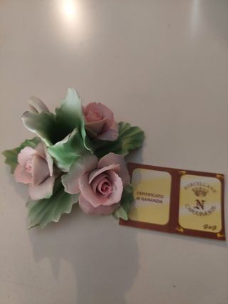 Portacandele Capodimonte con garanzia e scatola