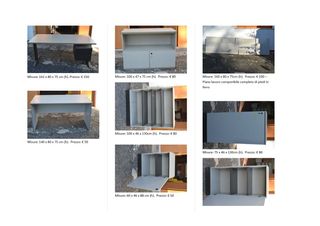 Scrivanie e armadietti ufficio