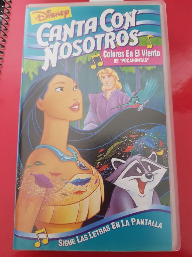 Canta con nosotros Colores en el Viento VHS Disney de segunda mano por 19 EUR en Zaragoza en ...