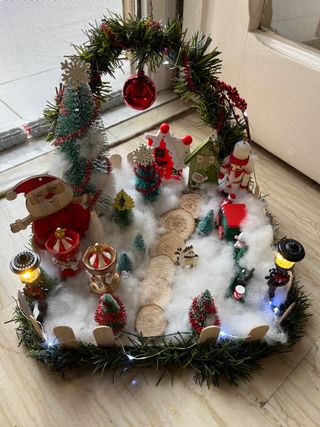 Villaggio di Babbo Natale - Fatto a mano