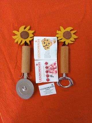 taglia pizza e apribottiglie compreso