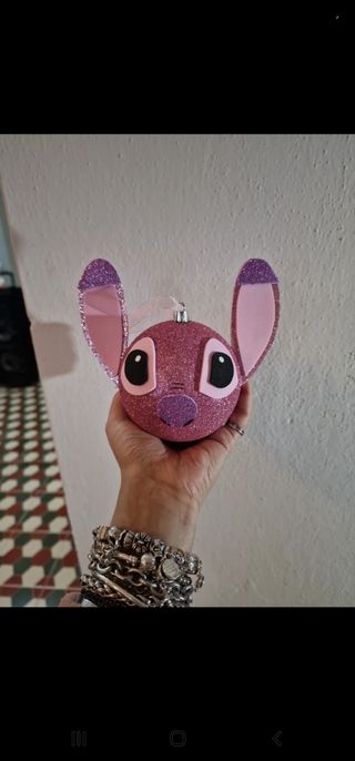 pallina di natale stitch angel 