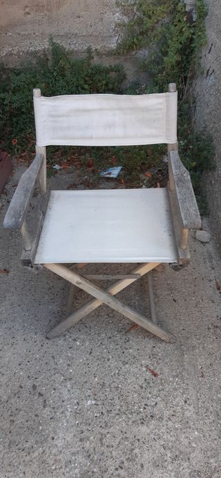 Sedia regista in legno