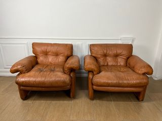 Poltrone Coronado di Afra e Tobia Scarpa 