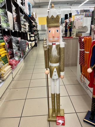 Schiaccianoci 106cm lavorato a mano