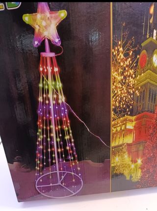 Albero Natale Luminoso LED RGB Multicolore