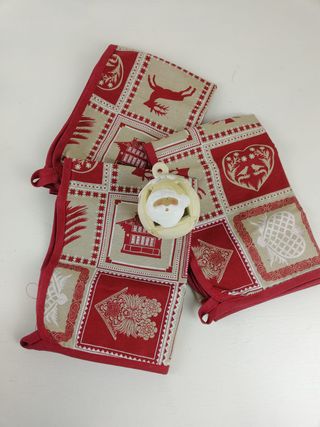 canovacci da cucina natale natalizi