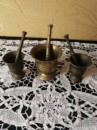 Pestelli bronzo/ ottone