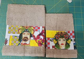 asciugamani personalizzati