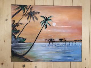 Tele dipinte a mano da incorniciare 