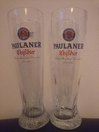 bicchieri Paulaner 