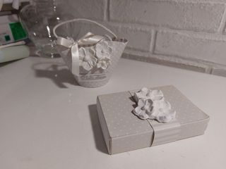 scatola borsetta e scatola rettangolare