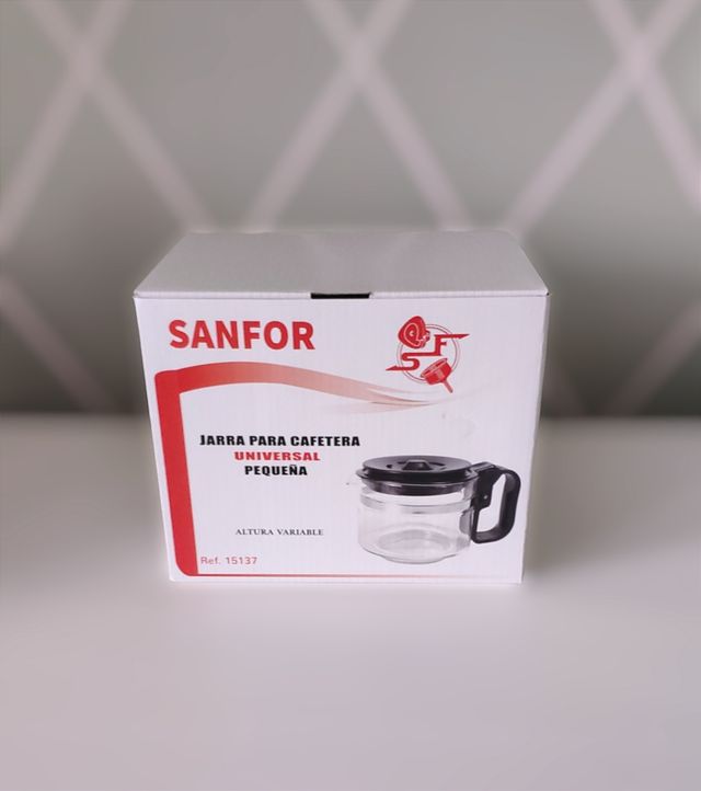 Jarra para cafetera universal pequeña - Sanfor de segunda mano por 6 EUR en Udondo en WALLAPOP