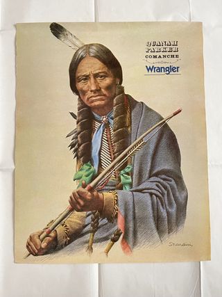 Poster vintage wrangler
