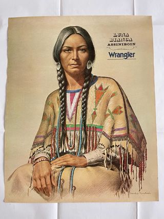 Poster vintage wrangler
