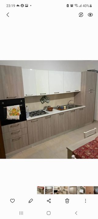 cucina lineare