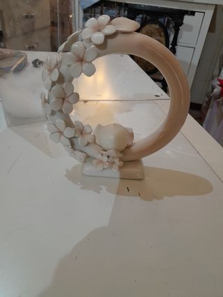 portacandela decorativo in porcellana