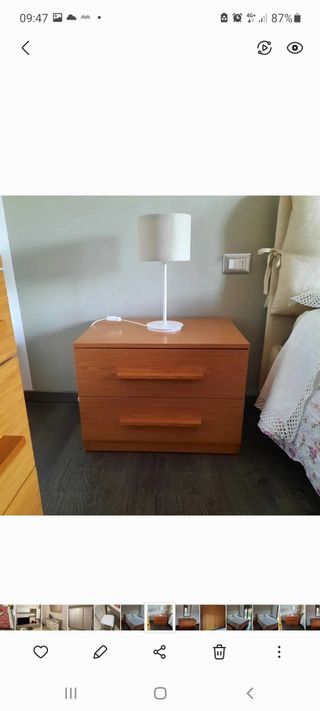 Carmera da letto in legno