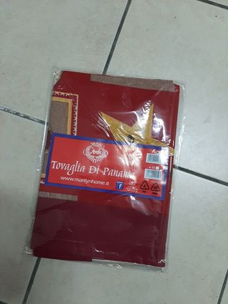 tovaglia natalizia 6 posti